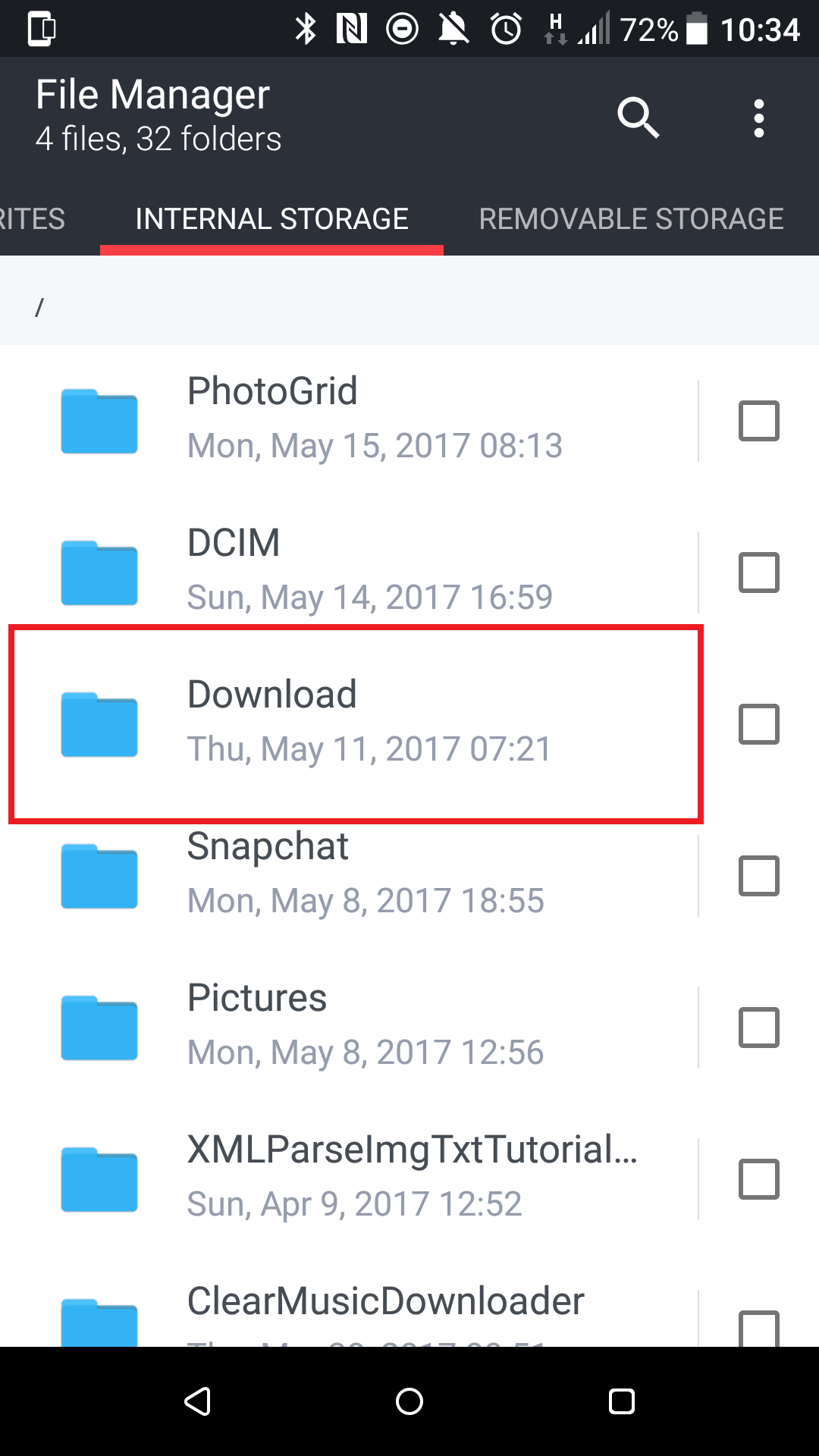 Android - Locating downloaded photos – ChildCarers