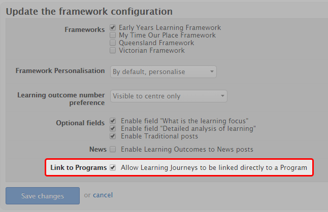 Linking Learning Journeys, Programs, & Experiences * – ChildCarers